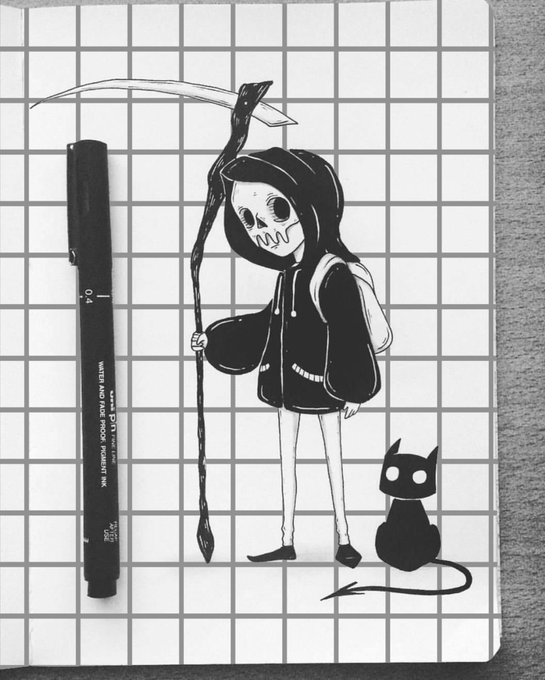 Spooky Drawings And Pictures For Sketching