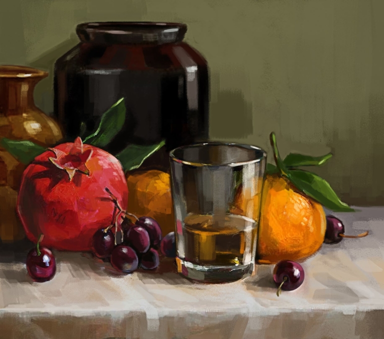 Still Lifes For Sketching - 100 Still Life Drawings