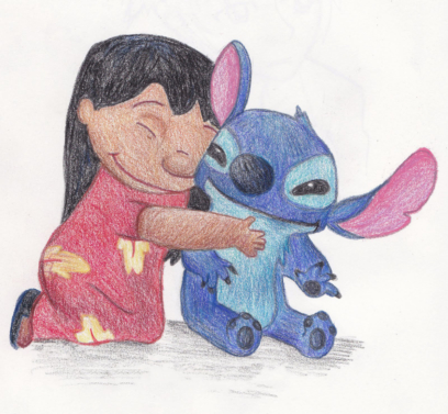 Stitch kresby a obrázky pro skicování