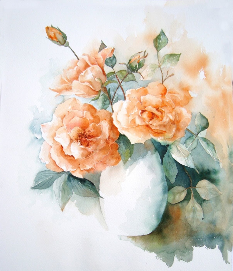 Disegni ad acquerello per schizzi