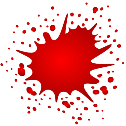 Blood PNG on Transparent Background