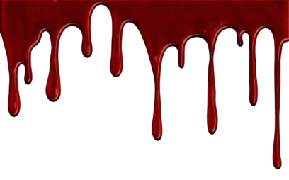 Sang PNG sur fond transparent