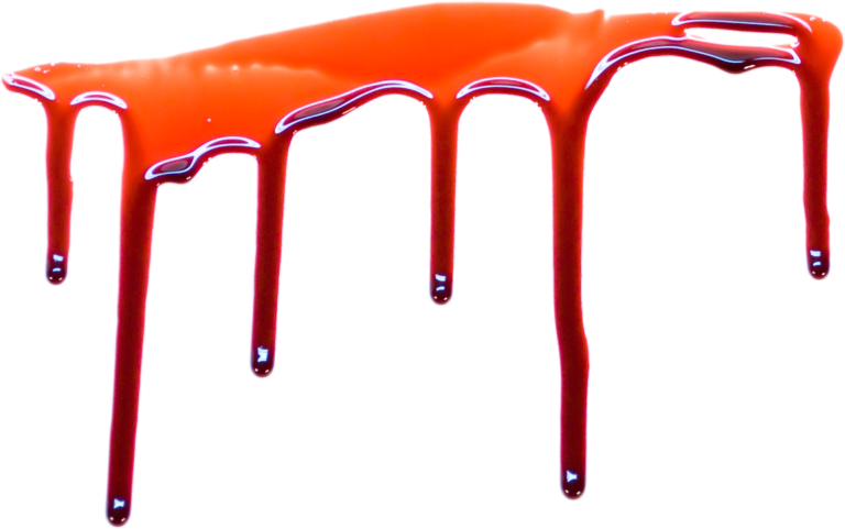 Blut PNG auf transparentem Hintergrund