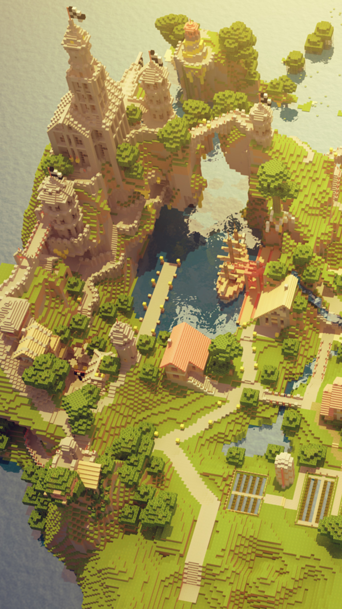 Minecraft Tapeta telefonu