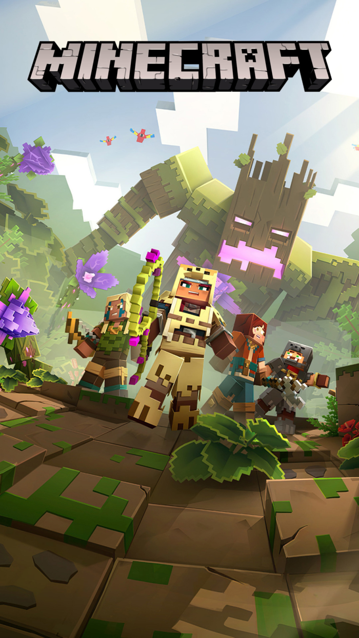 Minecraft tapeta na telefon