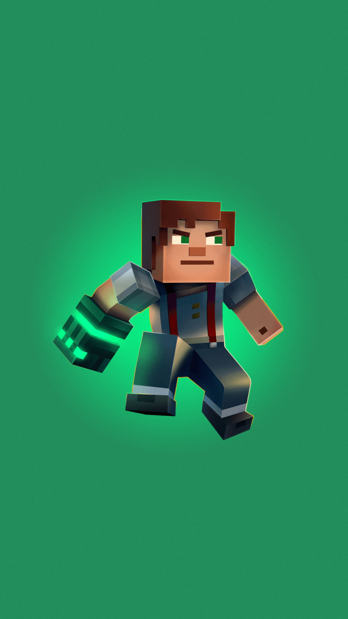 Minecraft tapeta na telefon