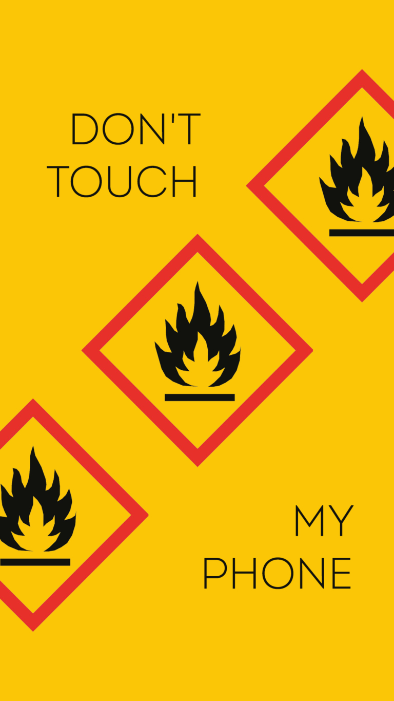 Don't Touch My Phone Wallpapers