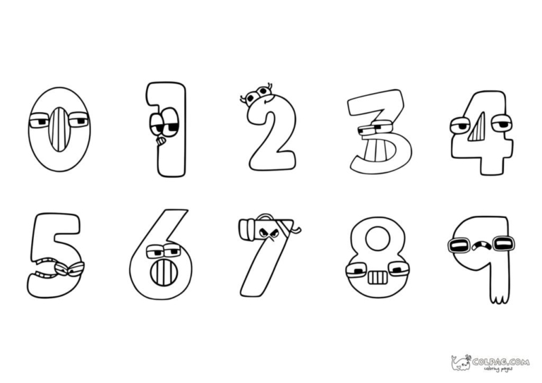 Alphabet Lore Coloring Pages A to Z