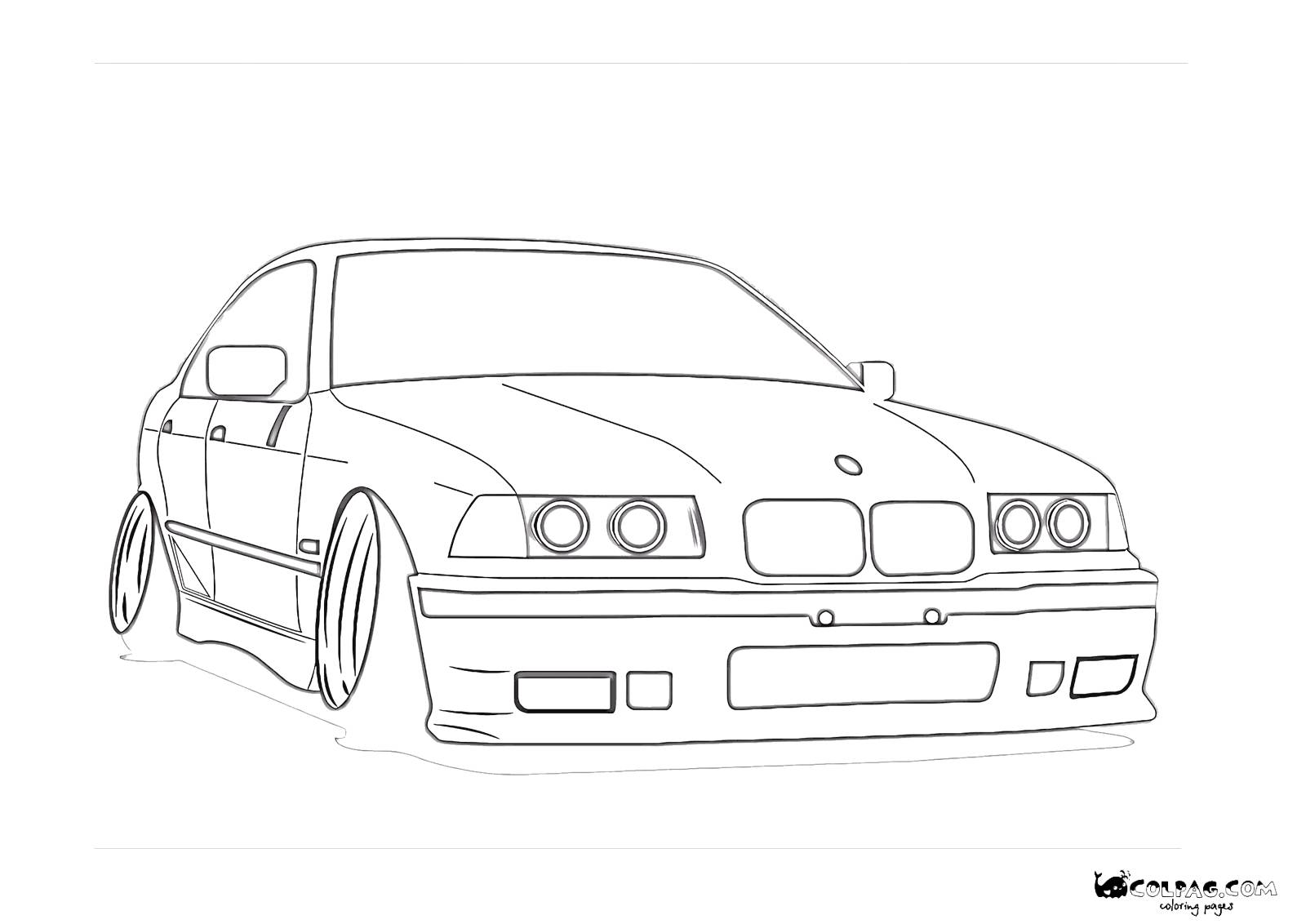 BMW Printable Coloring Pages BMW Printable Coloring Pages