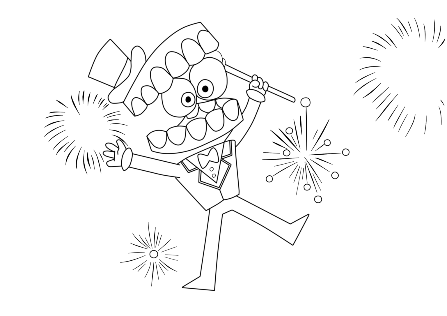 The Amazing Digital Circus Coloring Pages