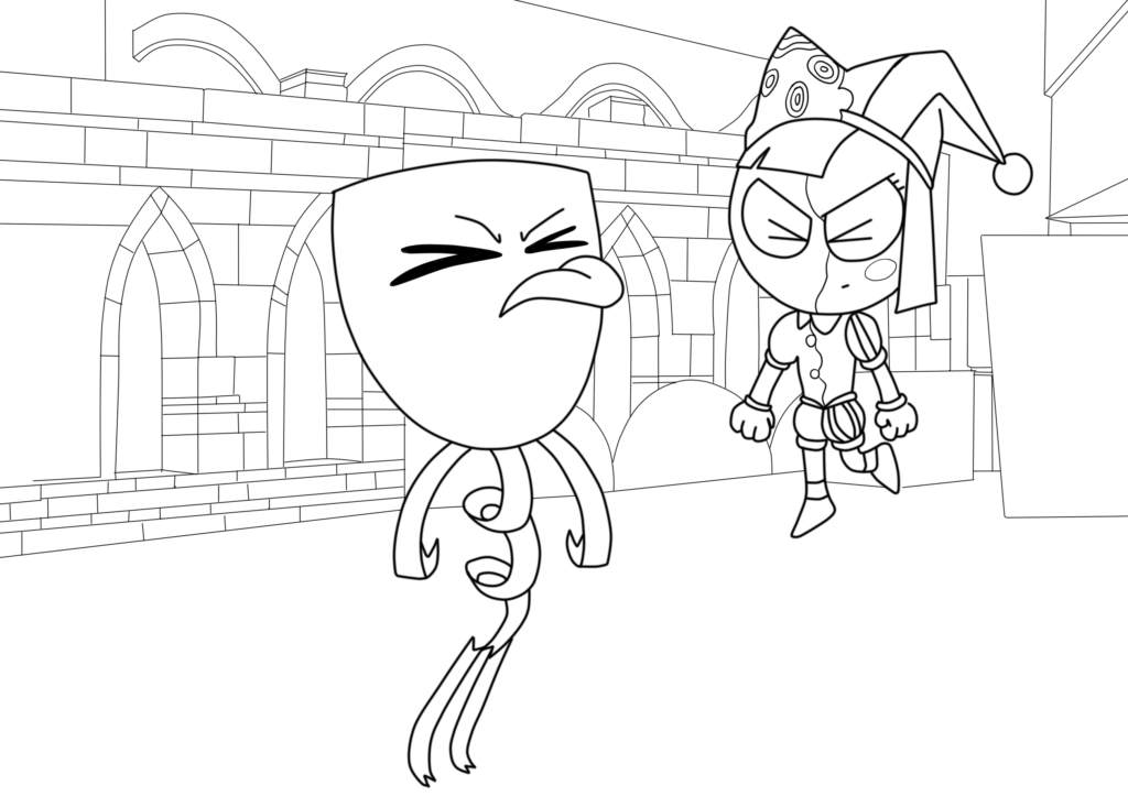 The Amazing Digital Circus Coloring Pages