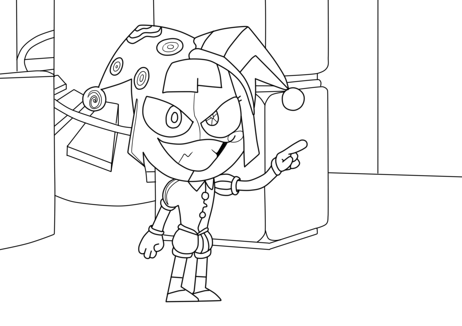 The Amazing Digital Circus Coloring Pages