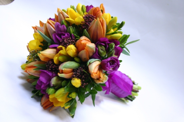 Fotos de lindos buquês de flores. 80 fotos incríveis