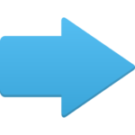 Setas azuis PNG em fundo transparente gratuitamente