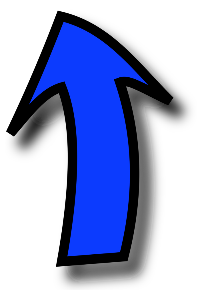 Flecha Azul PNG