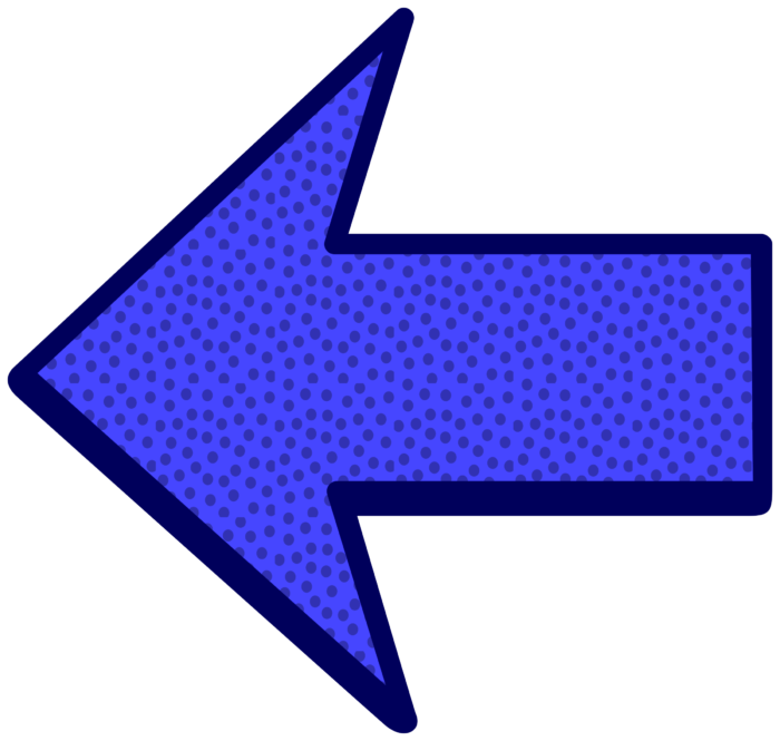 Frecce blu PNG su sfondo trasparente e alta risoluzione gratis