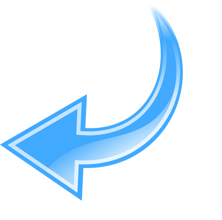 Blaue PNG-Pfeile auf transparentem Hintergrund kostenlos