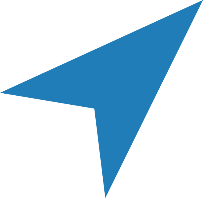 Blue PNG Arrows on Transparent Background for Free