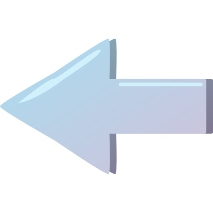Blaue PNG-Pfeile auf transparentem Hintergrund kostenlos