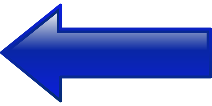 Blaue PNG-Pfeile auf transparentem Hintergrund kostenlos
