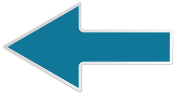 Flechas azules PNG en fondo transparente y alta resolución gratis