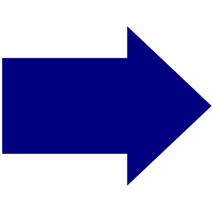 Blue PNG Arrows on Transparent Background for Free