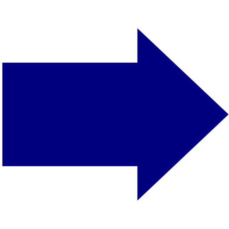 Blue PNG Arrows on Transparent Background for Free