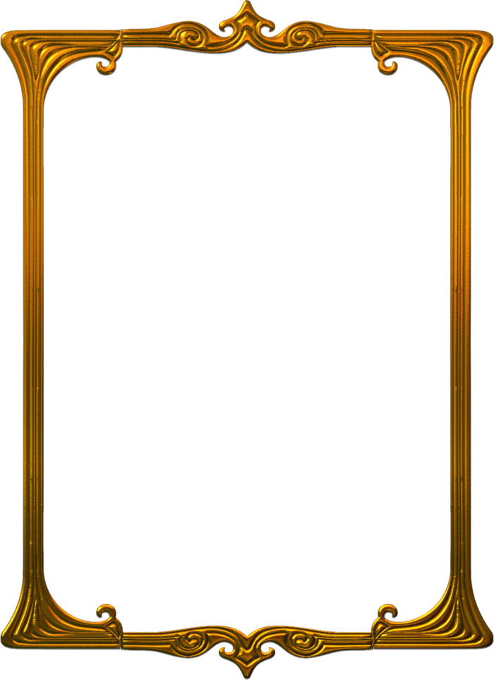 Marcos de fotos sobre un fondo transparente en PNG. 180 imágenes