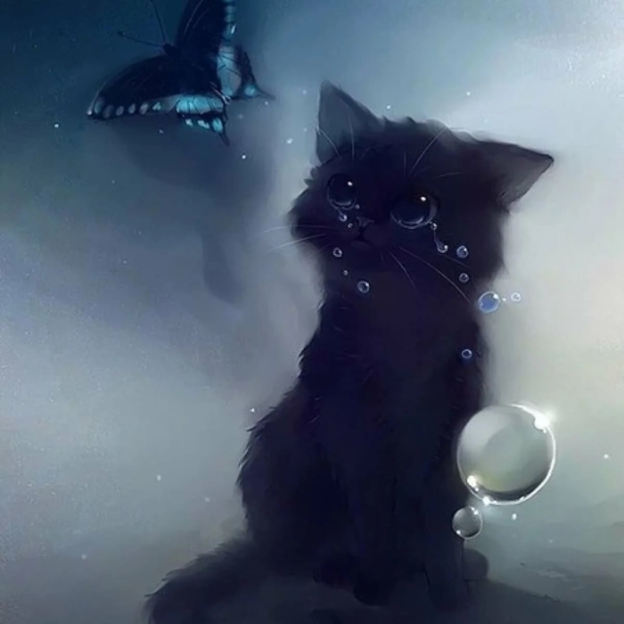 Pictures of Sad Cats. Photos, Cliparts, Images of Cats in Sadness