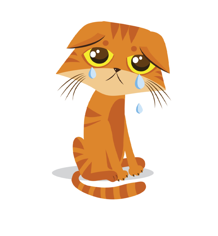 Pictures of Sad Cats. Photos, Cliparts, Images of Cats in Sadness